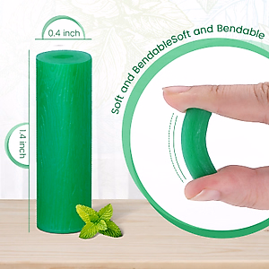 Aligner Chewies for Invisalign Aligners - Mint Scented (20Pcs Chewies) and 2 Aligner Removal Tools