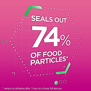 SUPER POLIGRIP Denture Adhesive Cream Original 2.40 oz (Pack of 6)