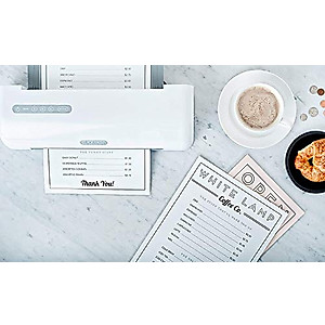 Scotch Thermal Laminating Pouches, 50 Pack Laminating Sheets, 3 Mil, 8.9 x 11.4 Inches, Education Supplies & Craft Supplies, For Use With Thermal Laminators, Letter Size Sheets (TP3854-50)