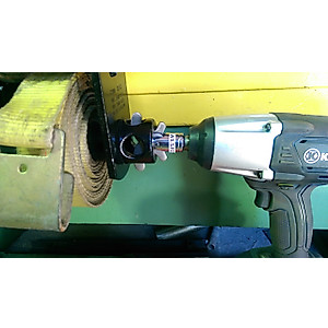 WILSPEC LLC Cargo Winch Strap Winding Tool w/Free Drill Adaptor