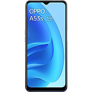 OPPO A53s 5G CPH2321 Dual-SIM 128GB ROM + 6GB RAM (GSM only | No CDMA) Factory Unlocked 5G Smartphone (Crystal Blue) - International Version