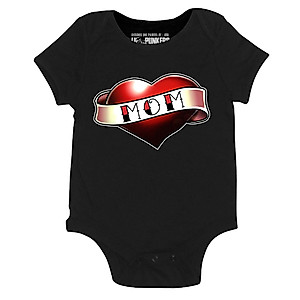 Lil Punkers I Love Mom Tattoo Onesie (24 month)