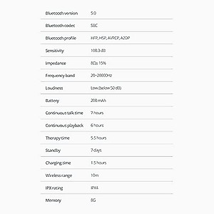 MobiFren HEALINGFIT Sleep Better Wake up Fresher. Relieve Your Anxiety MFB-HC7700 Bone-Conduction Earphones