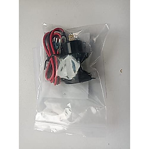 [Upgraded Version] 12V USB Outlet Qidoe 78W 3 Port USB C 12V Outlet Dual PD 30W & 18W USB A Port with Voltmeter Lengthened Aluminum Body Switch Waterproof USB Car Charger Socket for Car Boat Marine RV