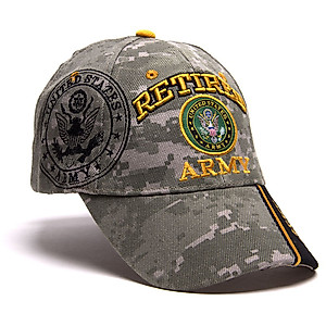 United States Army Retired Shadow Adjustable Cap - Digi Camo