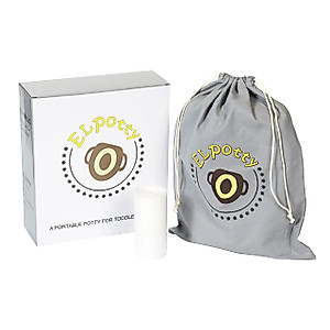 The Only Travel Potty Seat With Compartment Pockets, 2 in 1 Sturdy and Strong Light Weight, Its White Seat Makes It Look Like A Real Toilet. It's Great For Babies, Toddlers, and School Aged Children.