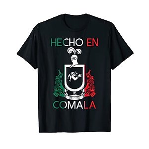 Comala Colima Estado De Mexico Escudo Eagle Aguila T-Shirt