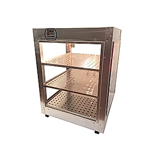 HeatMax 181824 Food Warmer Display, Pizza Warmer, UL Certified, Made in USA