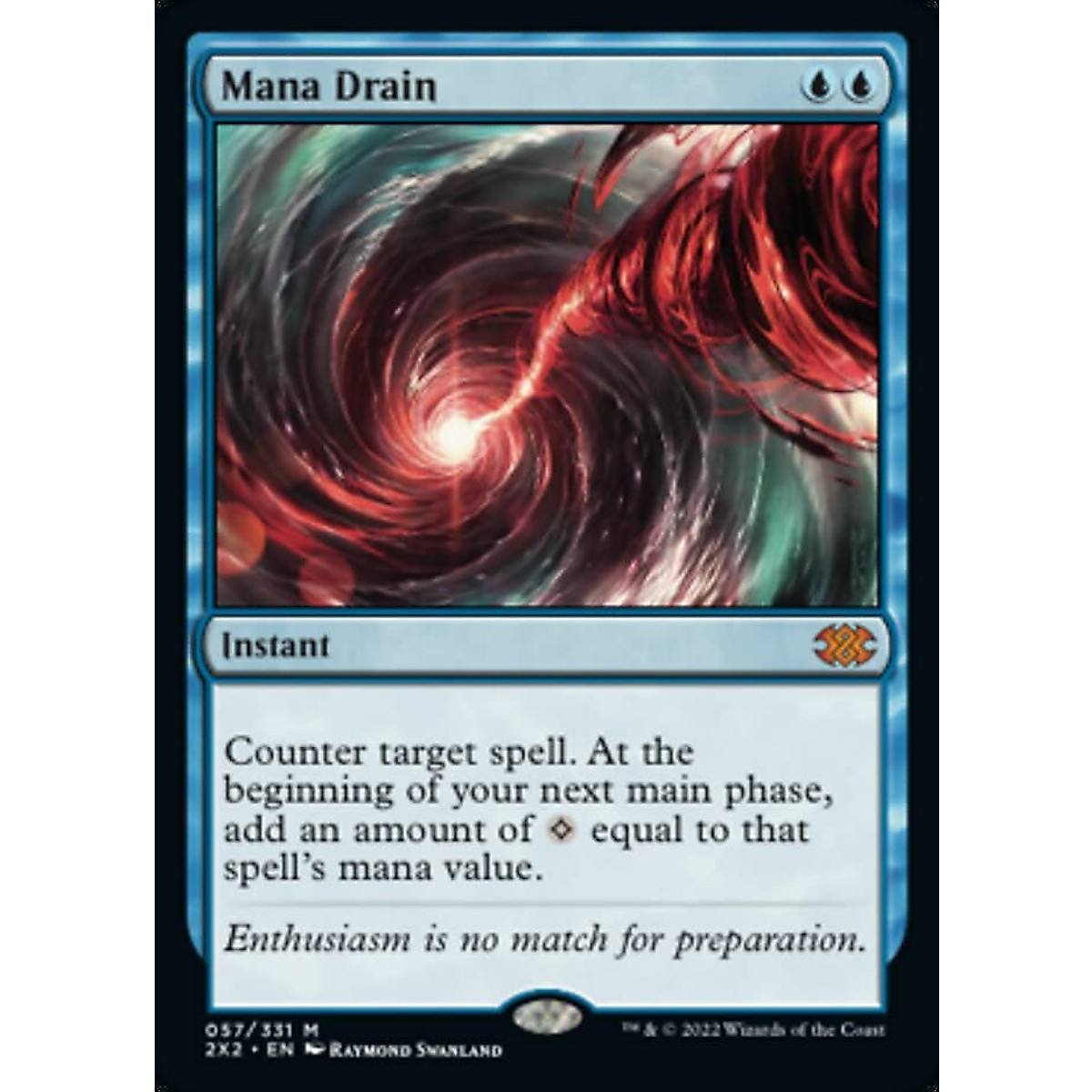 Magic: the Gathering - Mana Drain (057) - Double Masters 2022