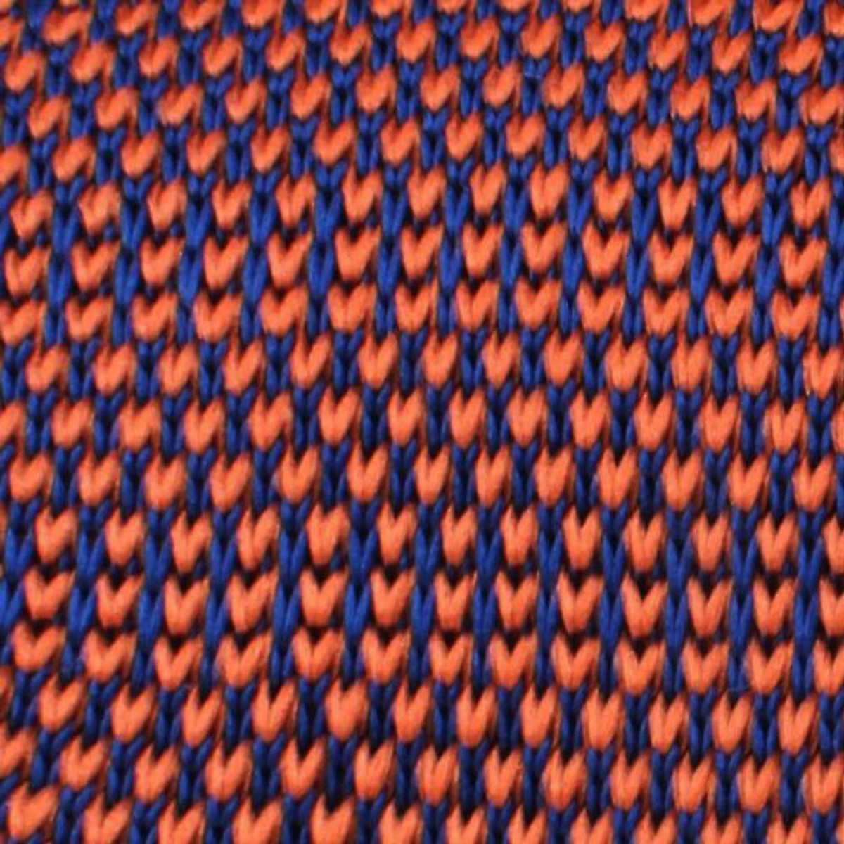 Marrakesh Knitted Tie Orange Marrakesh Knitted Tie