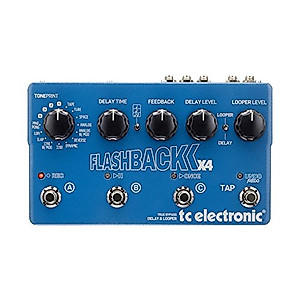 TC Electronic Flashback X4 Guitar Delay Effects Pedal