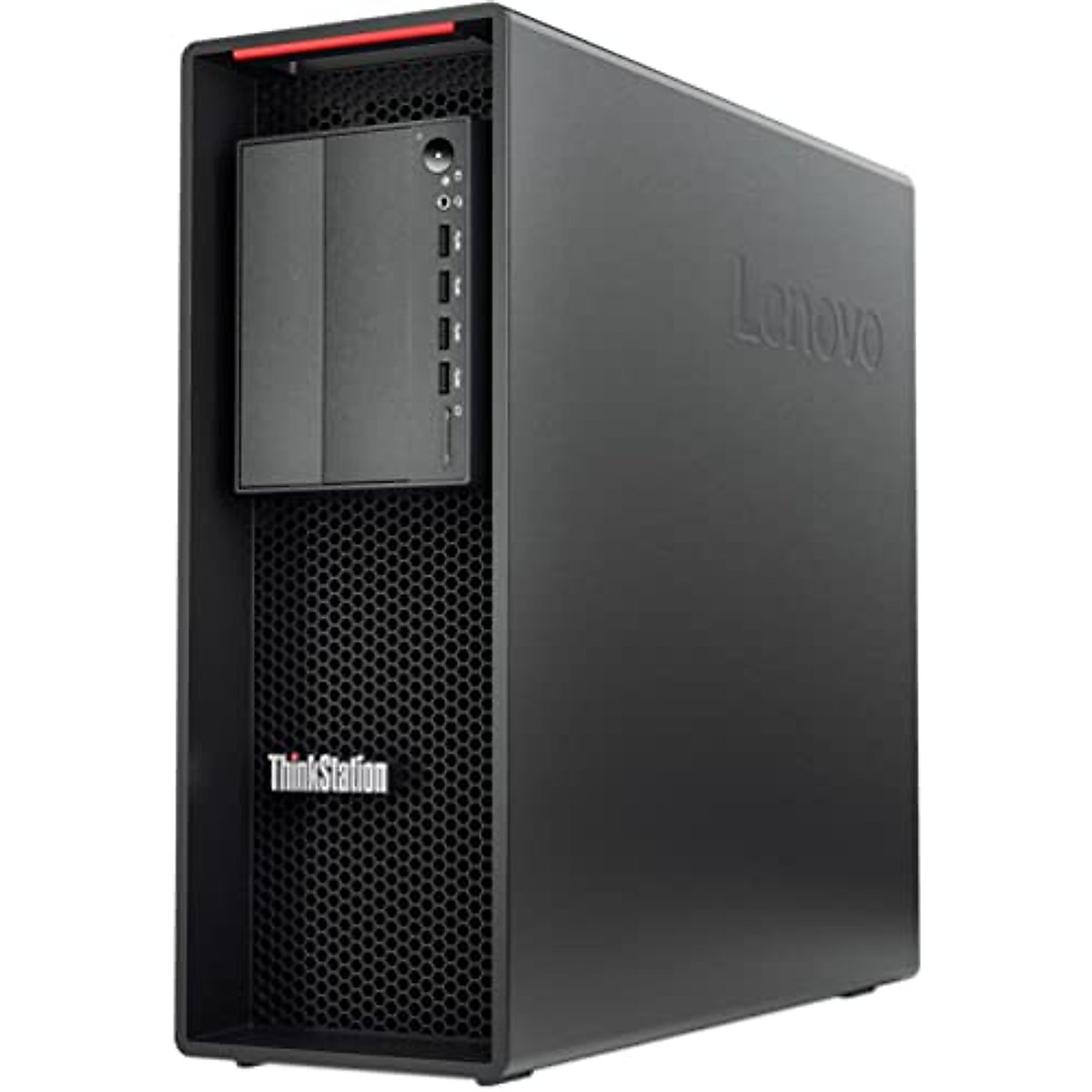 PCSP ThinkStation P520 - Windows 11 Pro Computer Tower with Intel Xeon W-2123 4-Core Processor, 2TB NVMe M.2 SSD, 32GB RAM, and Quadro M2000 Graphics Card (Renewed)
