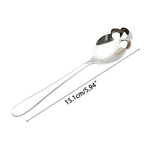 Skull Shaped Coffee Spoon Dessert Spoon Kitchen Spoon Halloween Dinner Spoon Kitchen Tableware Stainless Steel
