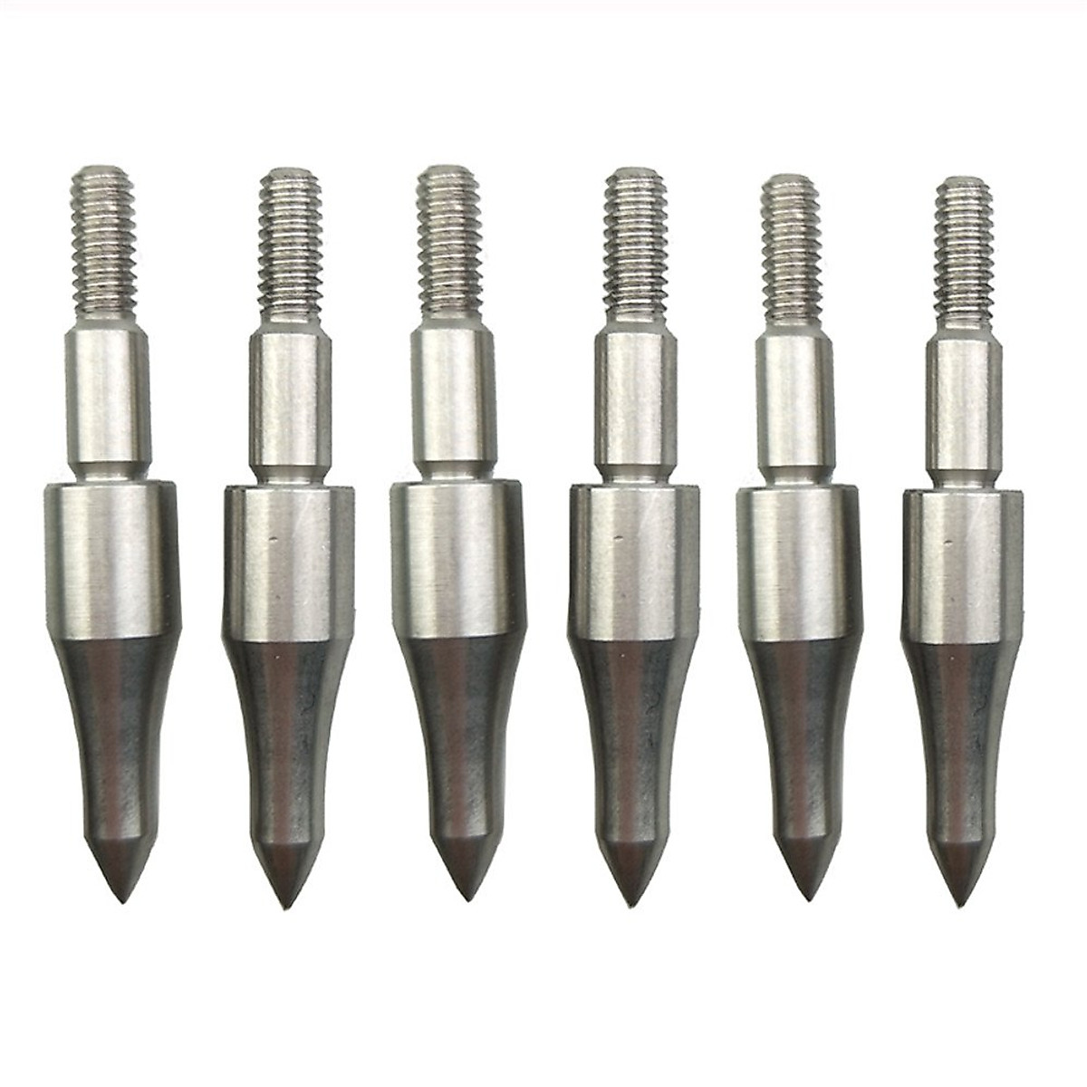 SHARROW Archery Screw-in Arrow Tip 125 Grain Traditional Arrowhead Hunting Arrow Head Compound Recurve Bow Target Field Point Practice 10 PCS