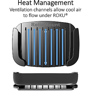 ReliaMount Holder for Old Roku Ultra (Not Compatible with Roku Ultra Models Purchased After September 2020)