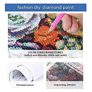 5D Diamond Painting Succulents Kits,Most Popular DIY Decoration, Used for Bedroom, Dining Room, and Home Decoration. 5d Square Diamond Painting, Gift for Parents and Children (12/16) inch