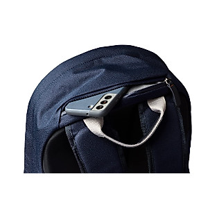 Bellroy Classic Backpack, Second Edition (Unisex Everyday Backpack, Fits 15 Inch Laptop, 20 Liter Capacity, Water-resistant Woven Fabric, Slim Design) - Navy