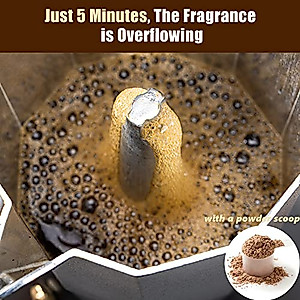 SHANGSKY Coffee Pot Electric Coffe Maker 6 Cup, Espresso Coffee Maker Cafeteras Electricas Italian Coffee Pot Espresso Makers Portable Aluminum Electric Mocha Pot Electric Moka Makers