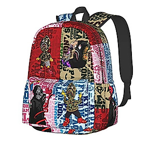 Piduwai Fashion Camo Backpack Laptop Backpack Travel Bag Casual Daypack Hiking Bag 16.9Inch School begin Gifts