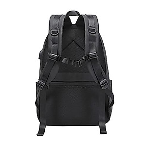 Joymoze Waterproof Stylish Girl Backpack Cute Laptop Backpack for Women Black