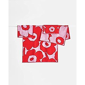 MARIMEKKO - Unikko Terry Cotton Mini Hand Towel (Red Poppy)