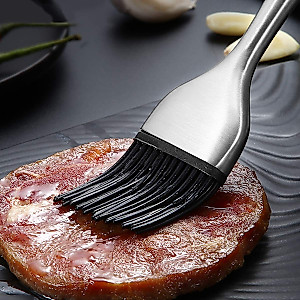 Dough Blender -Stainless Steel Pastry Cutter Set, Pastry Blender + Dough Scraper + Pastry Brush, Professional Pastry Set for Kitchen Baking Tools