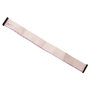 IAENCLOSURES CAB-FDDS19-2PK 19 inch Universal 34 pin Floppy Drive Ribbon Cable for 3.5 inch Floppy Disk Drive. (2) 34 Pin 2.54mm Pitch Female Connectors. (2 Pack Version)