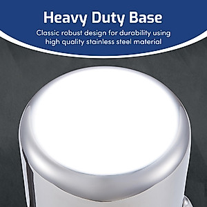 Elite Gourmet EC008X Classic 8-Cup Stovetop Coffee Percolator Glass Clear Brew Progress Knob, Cool-Touch Handle, Stainless Steel