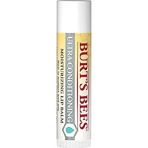 Burt's Bees Lip Balm, Ultra Conditioning with Kokum Butter, 0.15 oz (Pack of 6)
