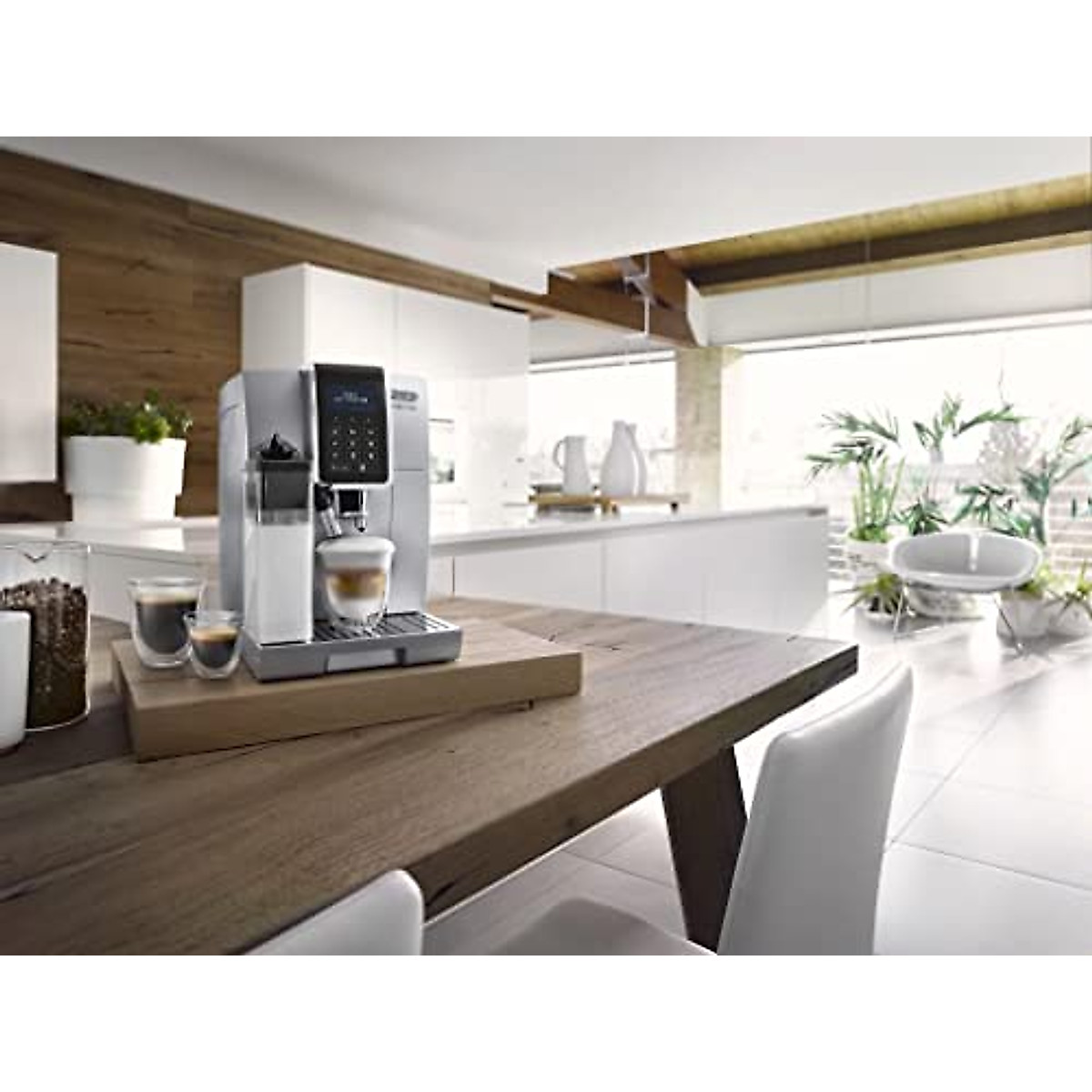 De'Longhi ECAM35075SI Dinamica with LatteCrema System and LCD Display, Silver