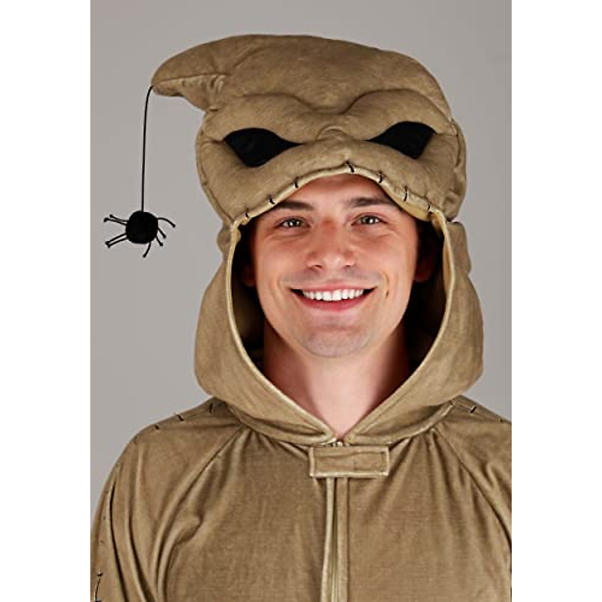 Fun Costumes Disney Oogie Boogie | Small Nightmare Before Christmas Costume Velour Fabric with Fiberfill and Embroidered Details, Oogie Boogie Costume Large