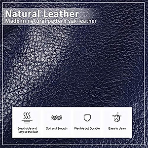 befen Cell Phone Crossbody Wallet Purse, Women Small Leather Crossbody Bag - Fit iPhone Xs Max (Navy Blue)