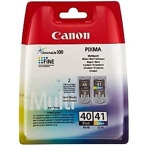 PG-40 / CL-41 Multi Pack, 2 Ink cartridges, Blister with Security