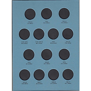 Whitman US Washington Quarter Coin Folder 1965 - 1987 #9040