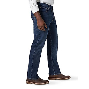 Wrangler Authentics Men's Straight Fit Jean, Windsor Blue