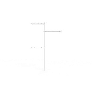 CLOSETMAID White Closet Organ Kit, 5'