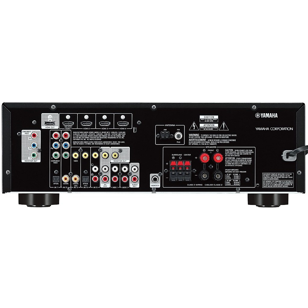 Yamaha 3D-Ready 5.1-Channel Home theater Receiver