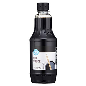 Amazon Brand - Happy Belly Soy Sauce, 15 fl oz (Pack of 1)