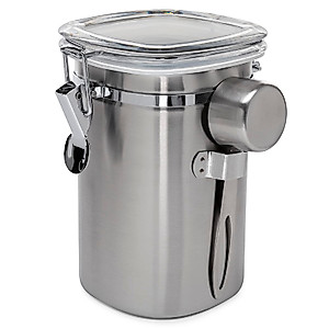 Cuisinart DGB-2 Grind and Brew Single-Serve Brewer with Coffee Canister with Measuring Spoon and Stainless Steel Tumbler Bundle (3 Items)