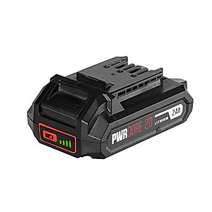 SKIL PWR CORE 20 2X2.0Ah Battery and Charger Starter Kit Including Two 20V 2.0Ah Batteries and Standard Charger-CB5197B-21