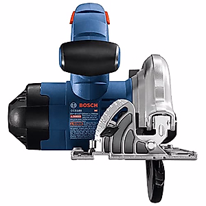 Bosch CCS180-B15-RT 18V Lithium-Ion 6-1/2 in. Cordless Circular Saw Kit (4 Ah) (Renewed)