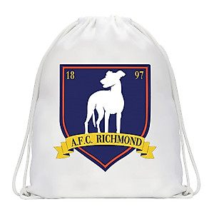 TOBGBE TV Show Gift TV Show Characters Inspired Drawstring Backpack Funny Gift TV Show Merchandise Soccer Football Lover Bag (AFC DB)