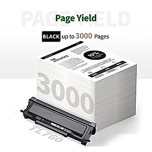 JINTUM Compatible TL-760 Toner Cartridge Replacement for Pantum TL-760 TL-730 Work with Pantum DL730 Drum for L2350DW L2710DW Series Printer (1 Black)