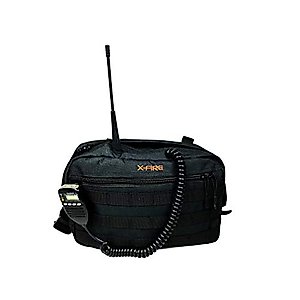 X-FIRE® MOLLE Radio Chest Harness Admin Pouch Pack Tool Bag with Dual Antenna Ports