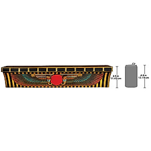 Design Toscano Egyptian Ur-Uatchi Ceremonial Offering Wall Display Shelf, Full Color