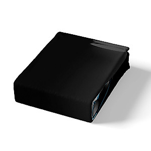 Racing Car Bedding Set for Boys Kids Teens Men Extreme Speed Sports Themed Comforter Cover Competition Bedroom Decor Full Size 3 Pcs (1 Duvet Cover +2 Pillow Shams), Luxury Black