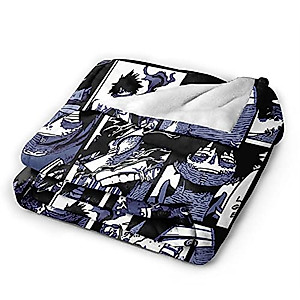 Anime Blankets Soft Plush Flannel Fleece Throw Blankets for Couch Sofa Bedding Living Room 60"x50"
