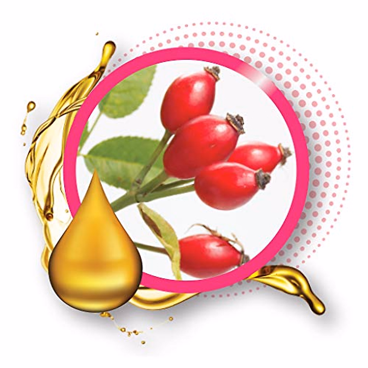 6-PACKS Kiss Broadway Clear Lip Gloss (Rosehip Oil)