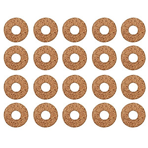 Mr.Power Guitar Pick Non-slip Grip Cork Sticked on Pick 20 pcs