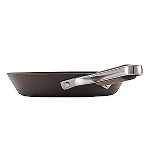 Ayesha Curry Kitchenware Ayesha Curry Hard Anodized Collection Nonstick Frying Pan, 8.25-Inch, Charcoal